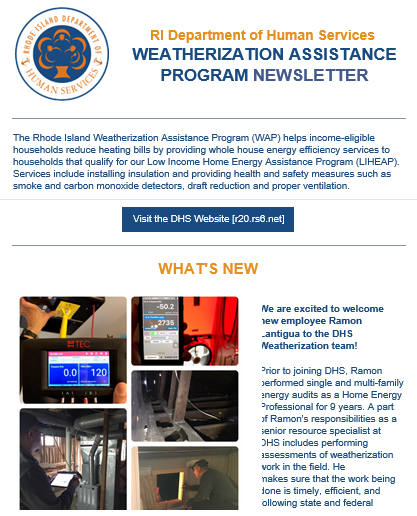 Weatherization Research, Reports and Newsletters | RI Department of ...